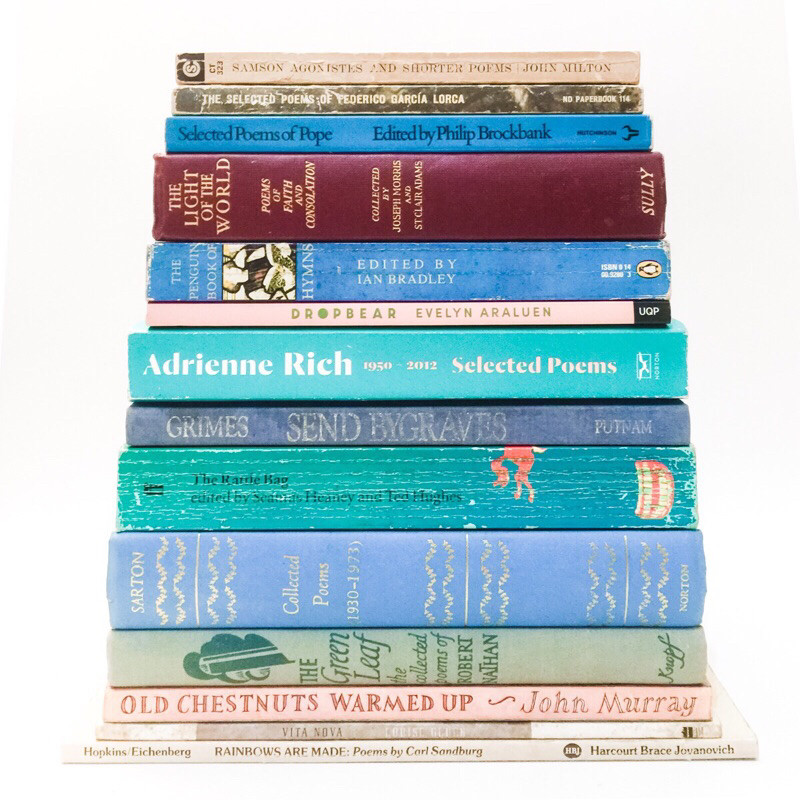 ♣ ☼ ♞POETRY BOOKS Classic Poem Love Edgar Allan Poe Robert Frost Emily ...