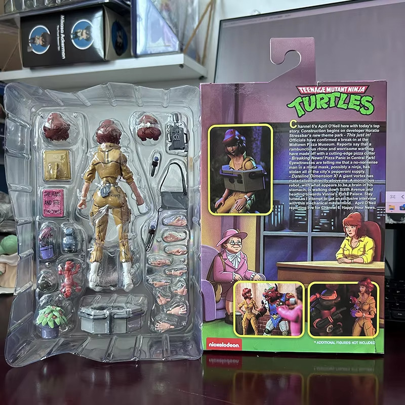 Neca 54233 Teenage Mutant Ninja Turtles 1987 animated character female ...