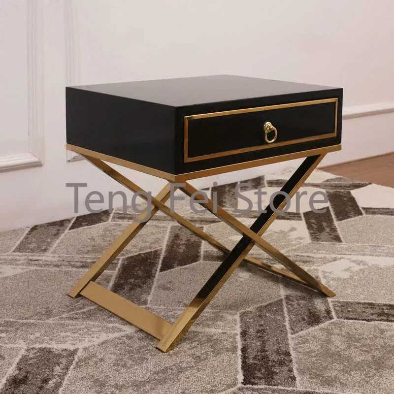 Bedroom Living Room Side Table Nightstand Coffee Corner Tables De Nuit ...