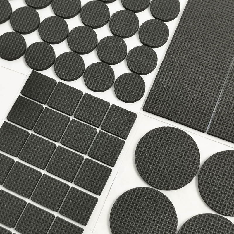 Self Adhesive Anti Slip Pad Rubber Chair Feet Protectors Felt Anti ...