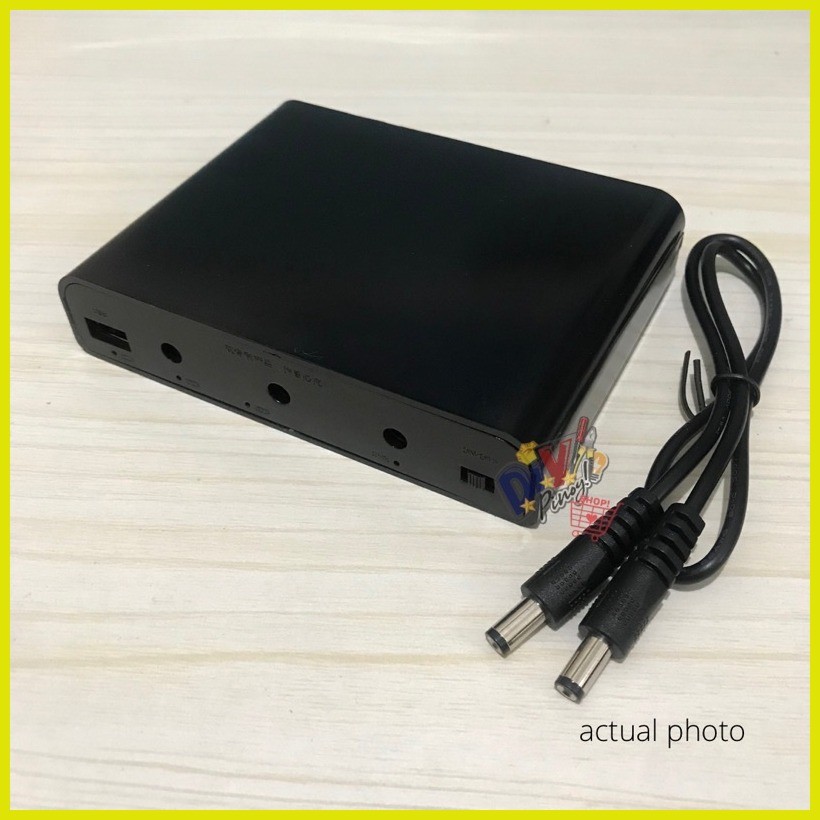 12V UPS 12000-15000MAH FOR WIFI/ROUTER/MODEM (Globe, Converge, PLDT and ...