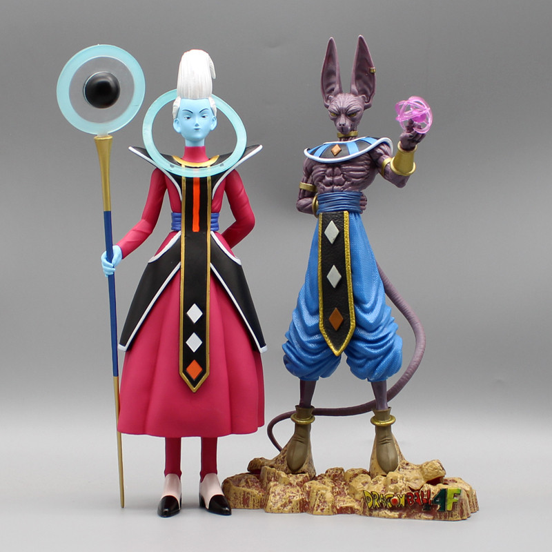 Dragon Ball Z Super Anime Figure Angel Whis Gods Of Destruction Beerus ...