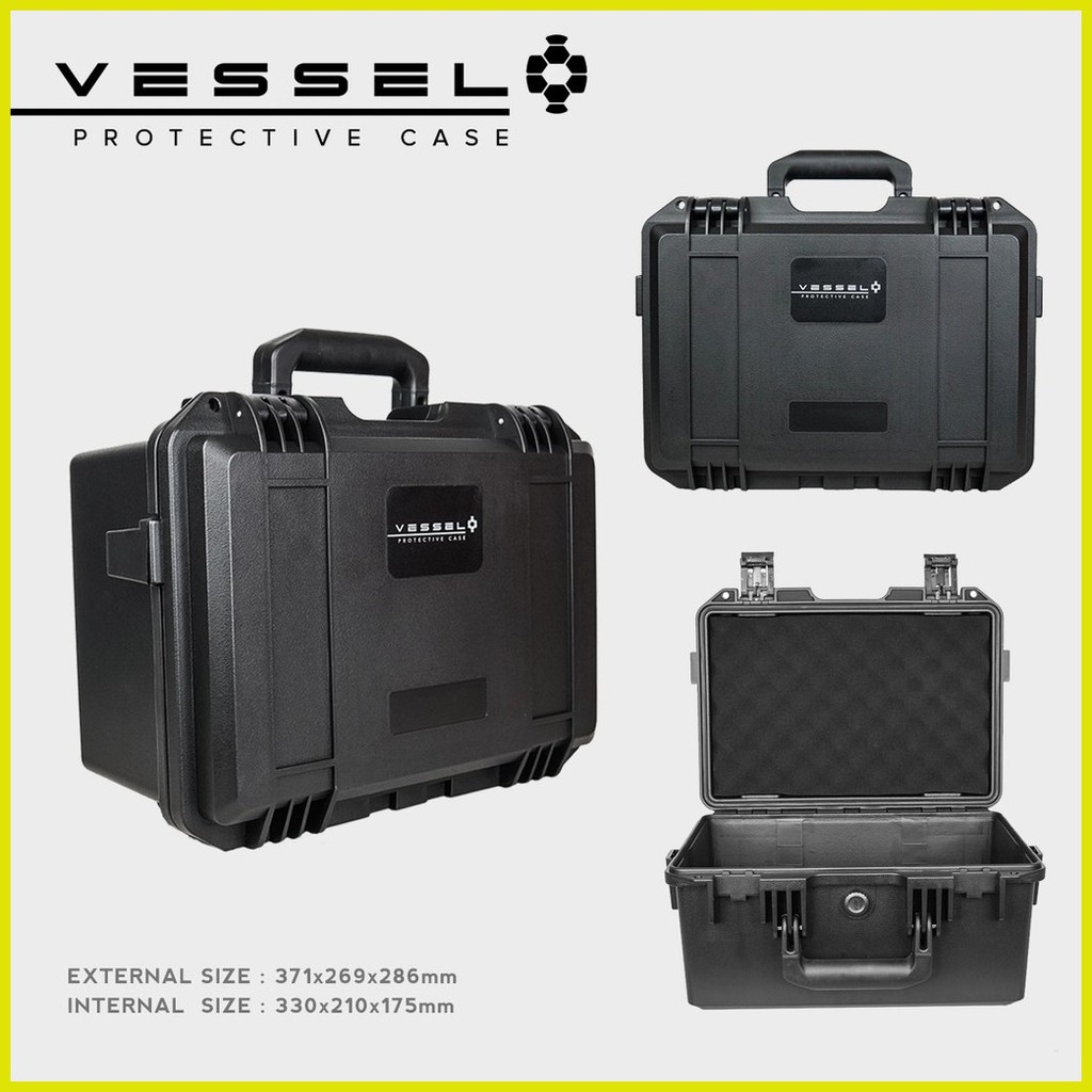 ☸ VESSEL VS3321 Portable Hard Case for Photography, Equipment ...