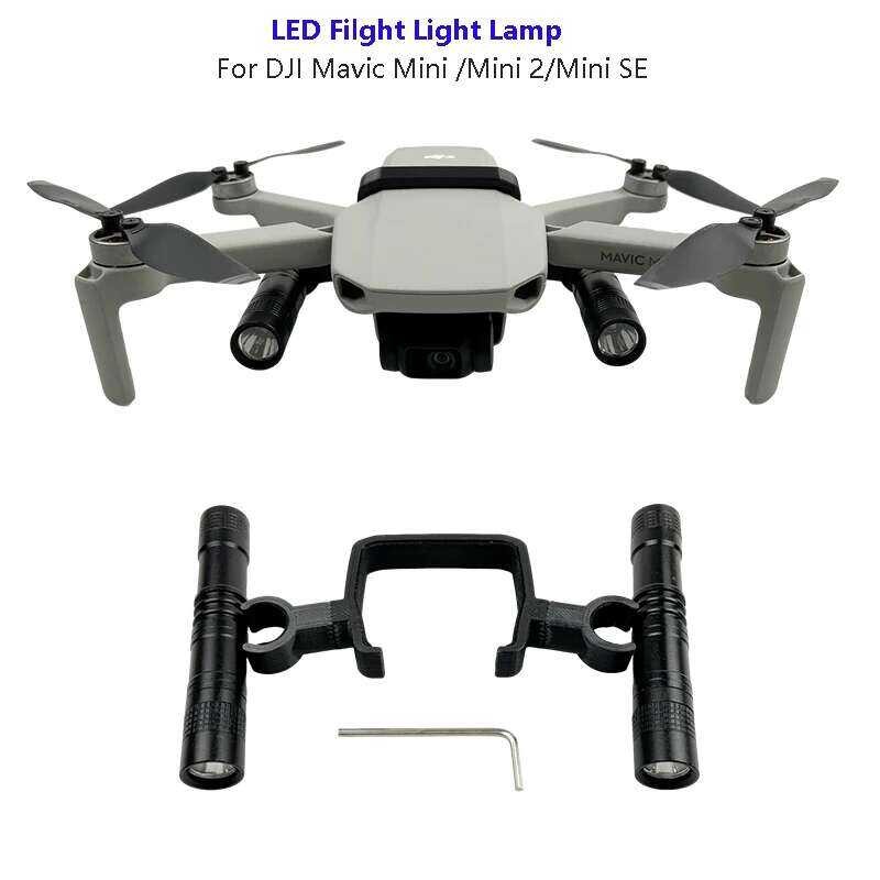 For DJI Mini 2/Mini SE Drone Night Light Kit Expansion Kit Easy Carring ...