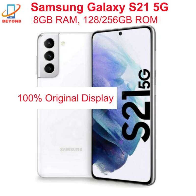 A Samsung Galaxy S21 5G G991u1 G9910 G991n 6.2" AMOLED ROM 128Gb/256Gb ...