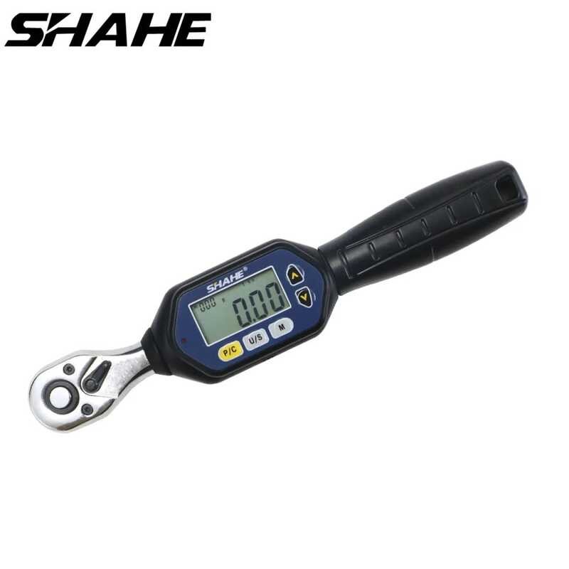Shahe MINI Digital Torque Wrench 1/4'' 3/8'' 1/2'' Professional Bike Car Repair Adjustable Torq ...