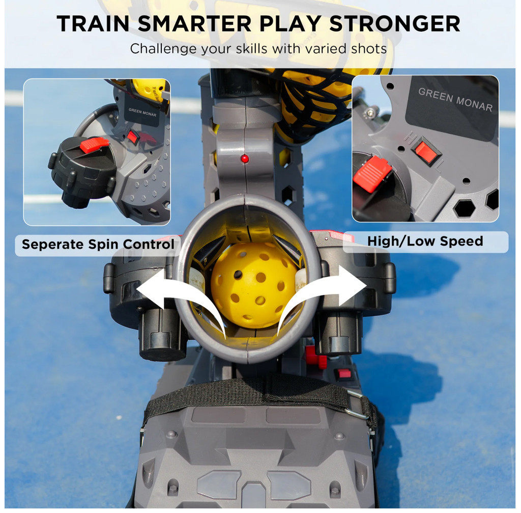 Smart Pickleball Training Equipment Auto-Serve Machine with ...
