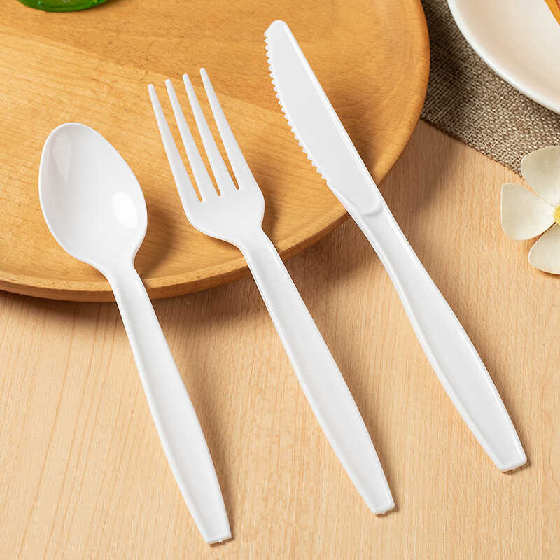 LY Monte Disposable Cutlery Set 3.7 Series PS Table e Restaurant Dining ...