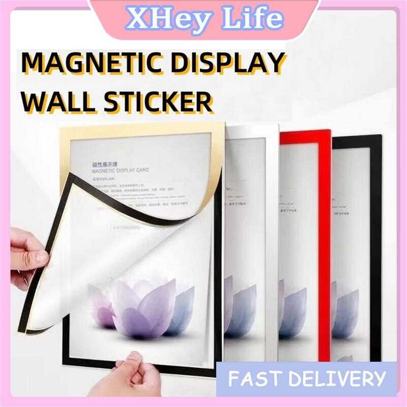 A6/A4 Multi-Function Photo Frame Wall Sticker Display Card Applicable ...