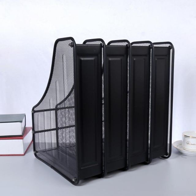 Wire Mesh 4 - Tier File Frame/File Bar/Magazine Rack. | Shopee Philippines