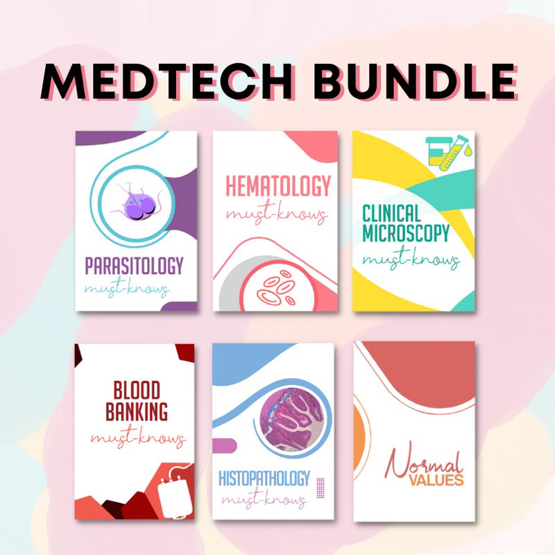 Medtech flashcard bundle || Medical Technologist flashcards reviewer ...