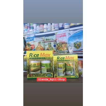 RICE MAX SC 100 Herbicide with Ultra Boost Twin Pack ( 100ml/250ml ) S ...