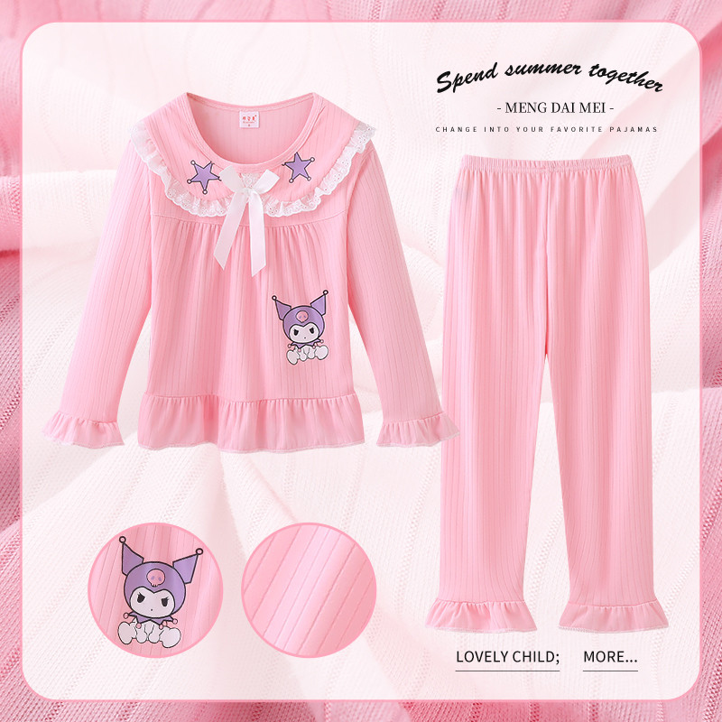 Matibay Neutral Damit pang-tulog Batang babae na naglalakad Mahabang ...