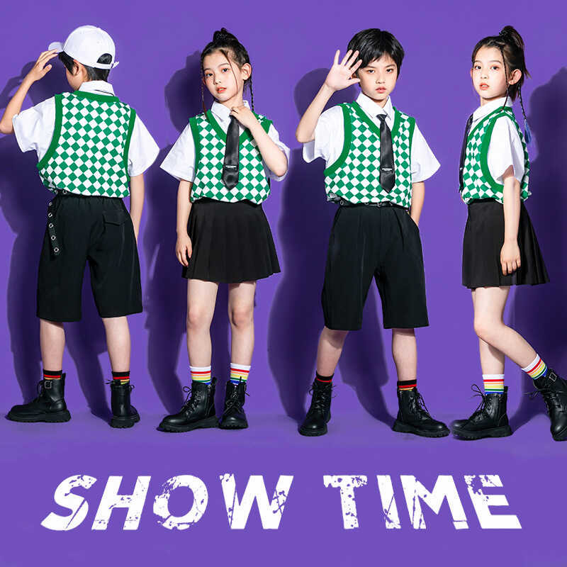Children's Class Uniforms Academy Style School Uniform Set Summer ...