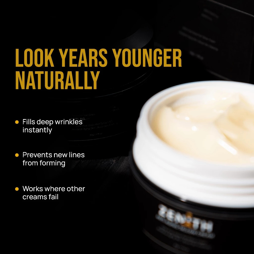 Zenith Anti Aging Beef Tallow Cream for Men Firming Moisturizing ...