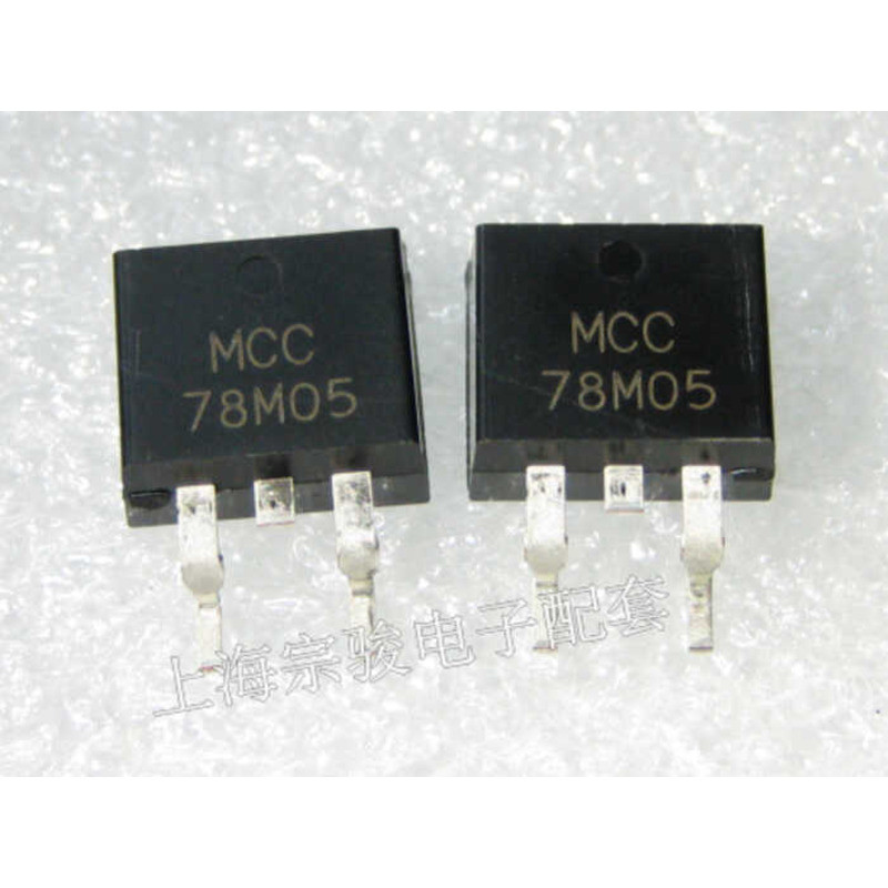 78M05 MCC78M05 SMD Three-terminal Regulator Transistor TO-263 Brand New ...