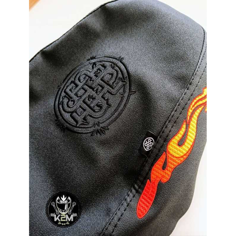 INDO CONCEPT - Flame(Red) Seat Cover Sand Leather With Etiketa & Free ...