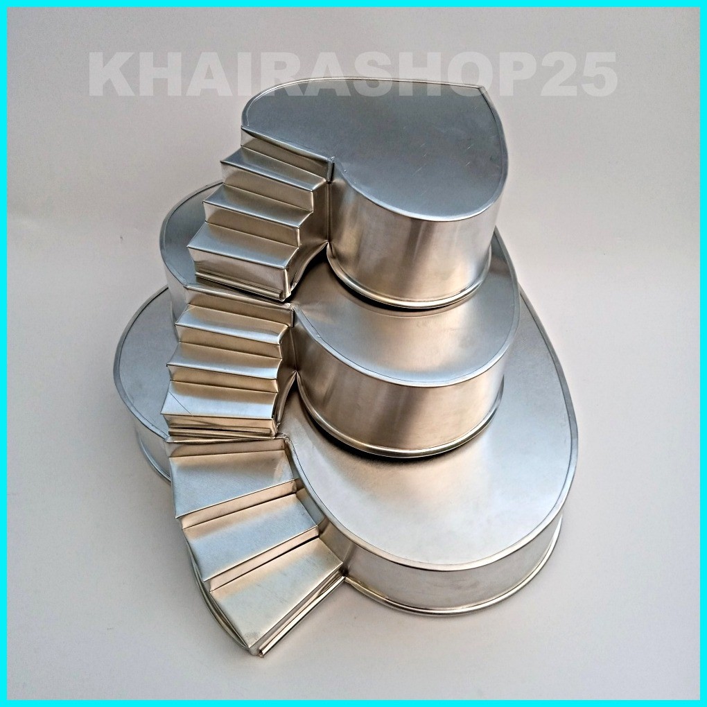 Ladder cake Pans Wedding cake tart Pans Heart And Round Stairs Shape ...