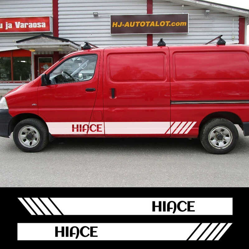 © Door Side Stickers Para Sa Toyota Hiace 200 300 Van Tuning ...