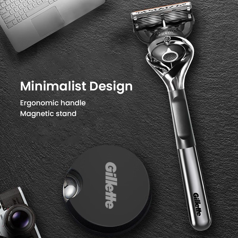 Gillette Razor Fusion 5 ProGlide Razor for Men with Mangetic Stand ...