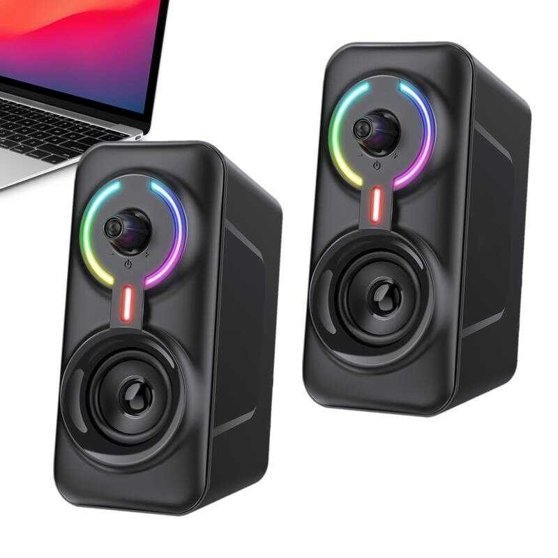 Na Wired May Stereo Sound Loudspeaker PC Sound Box Audio System ...
