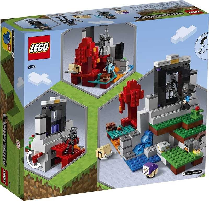 LY / MinecrAft Ang Ruined PortAl 21172 BrickS BlockS | Shopee Philippines