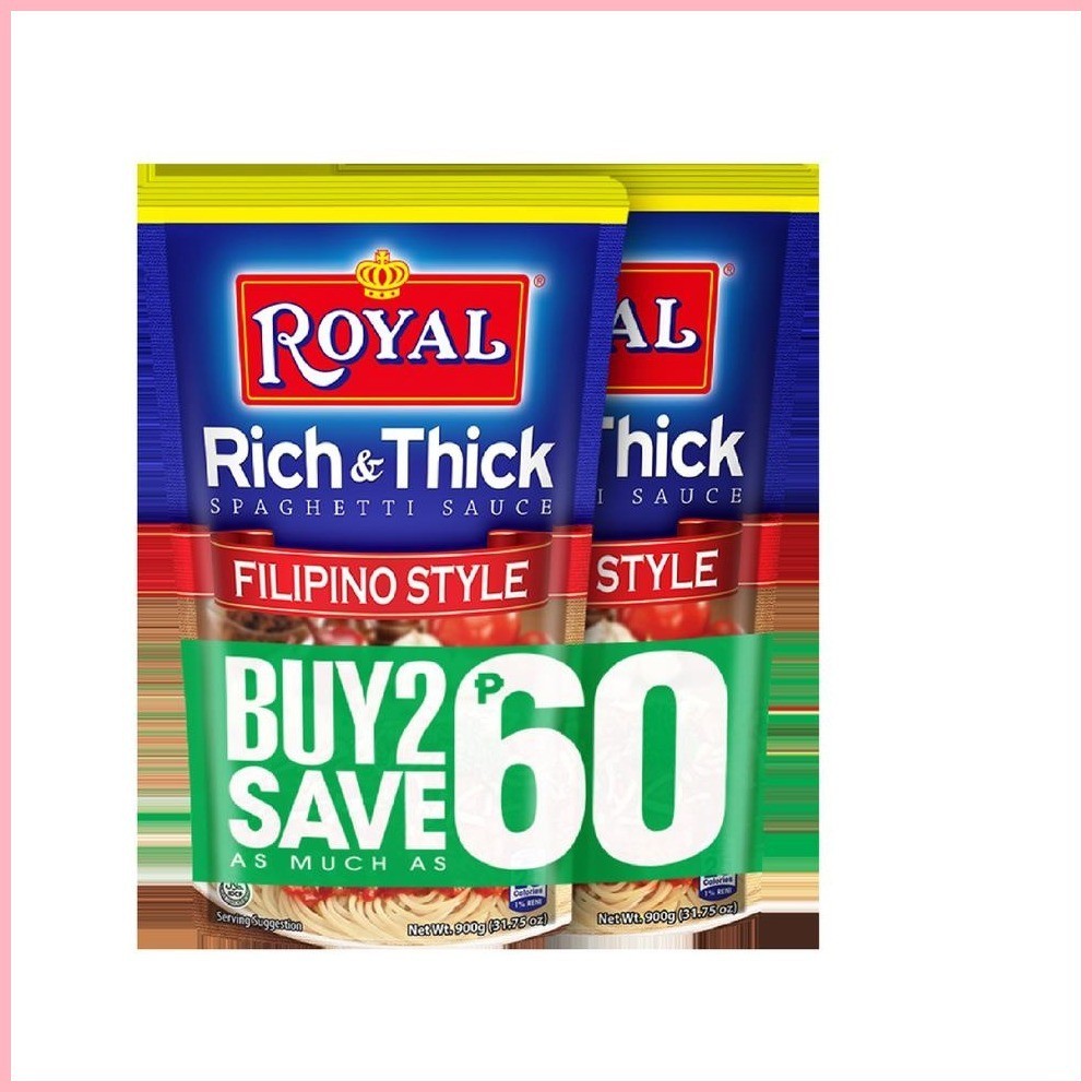 ☃ ☸ Royal Rich & Thick Filipino Style Spaghetti Sauce 1.8kg 2pcs ...
