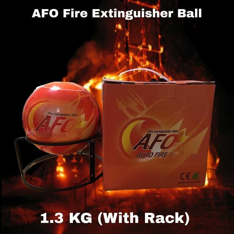 Auto Off (AFO) Fire Extinguisher Ball (1.3kg sa Rack) | Shopee Philippines