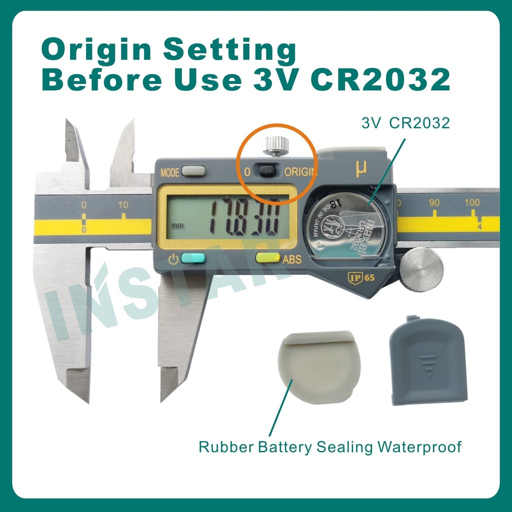 Terma Micron Digital 0-150Mm/6" Stainless Steel Industrial Quality ...