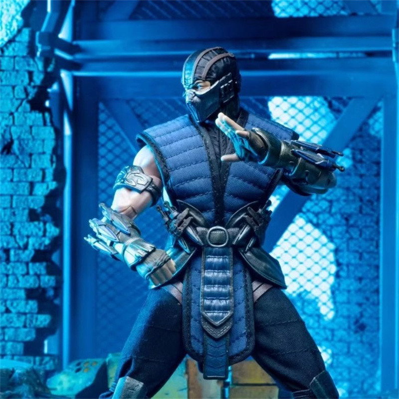 Zk001 1/12 Scale Male Soldier Extreme Cold Absolute Zero Mortal Kombat ...