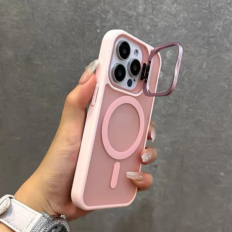 Luxury Matte Semi-transparent Magnetic Acrylic Phone Case for iPhone 16 ...