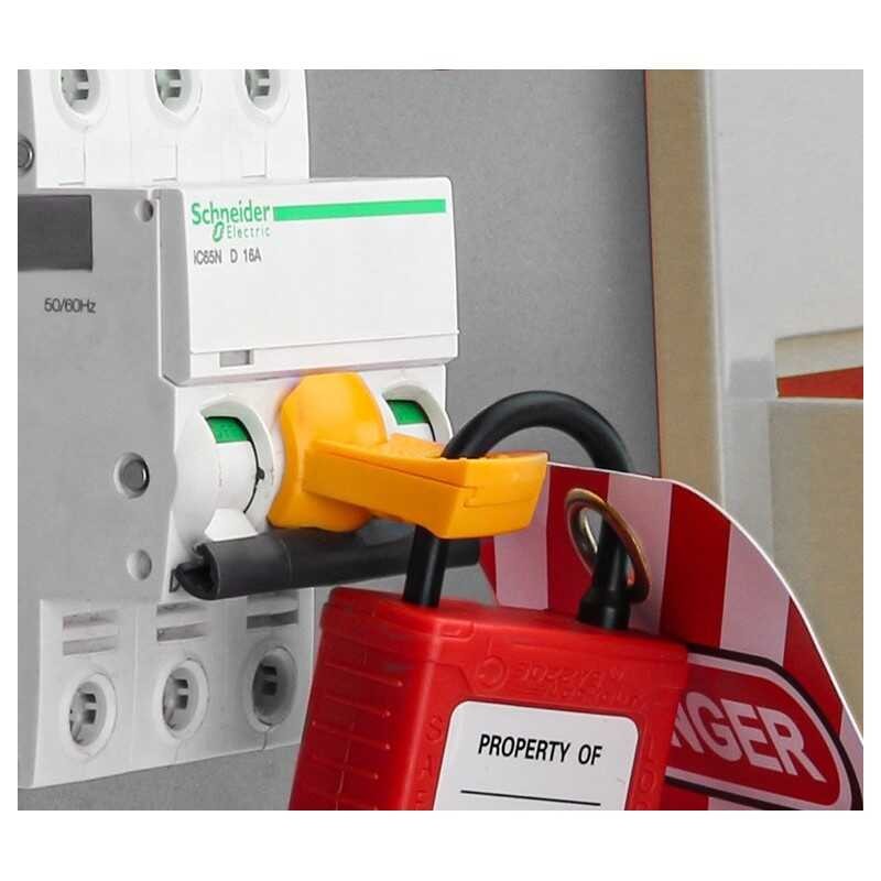 Schneider MCB Exclusive Miniature Circuit Breaker Safety Lockout Device ...