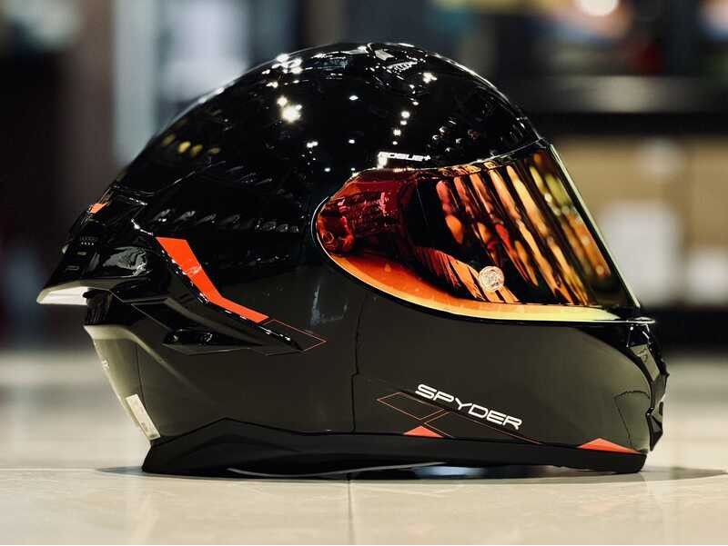 Spyder Rogue+ V2 Full Face Dual Helmet with Free Extra Clear Visor New ...