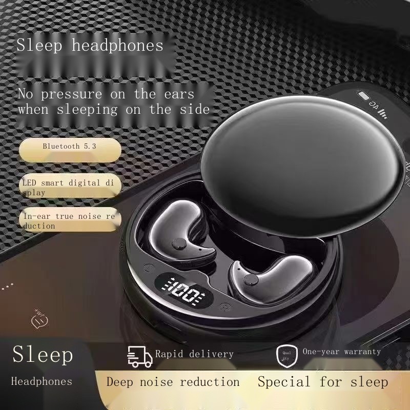 Y36 new light sleep Bluetooth headset mini bone conduction in-ear side ...