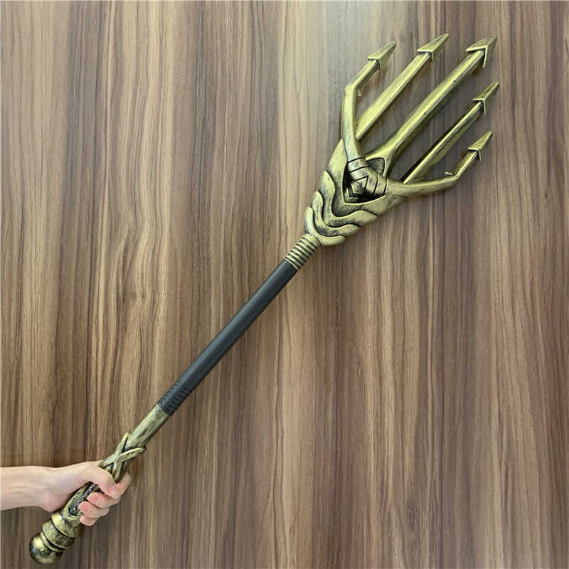 Malaking 146Cm Trident Pelikula Diyos Ng Dagat Cosplay Legend Fork ...