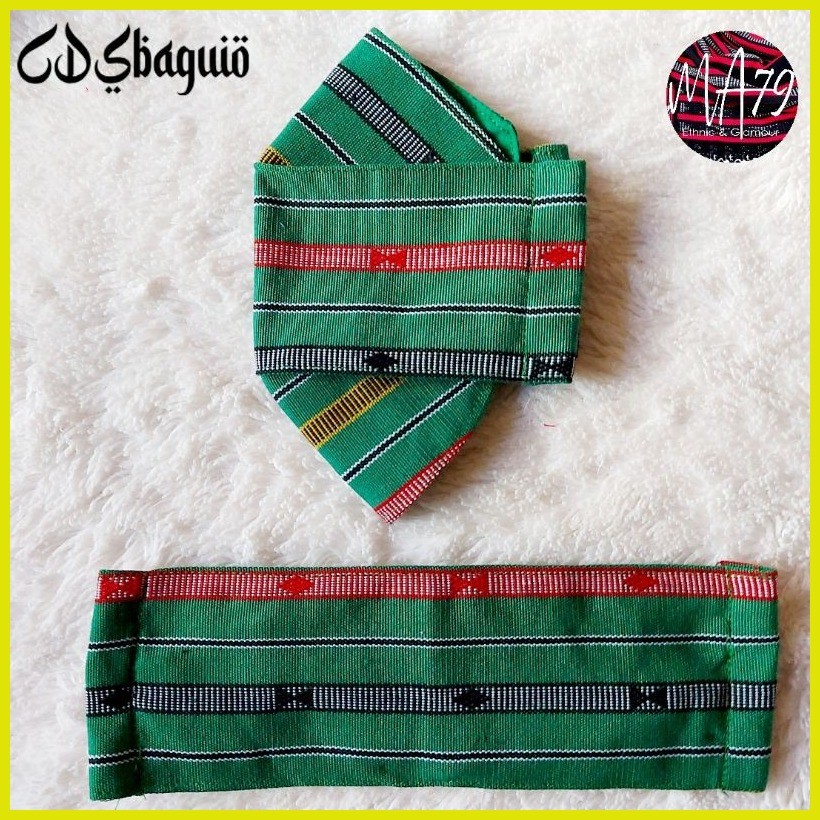 ♀ Ethnic Fish/napkin style Face mask from different Cordillera/ Igorot ...