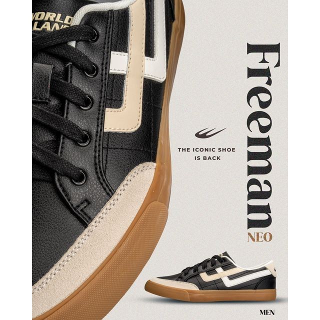 World Balance Classic Shoes "Freeman Neo M" for Men and Teens (Couple ...