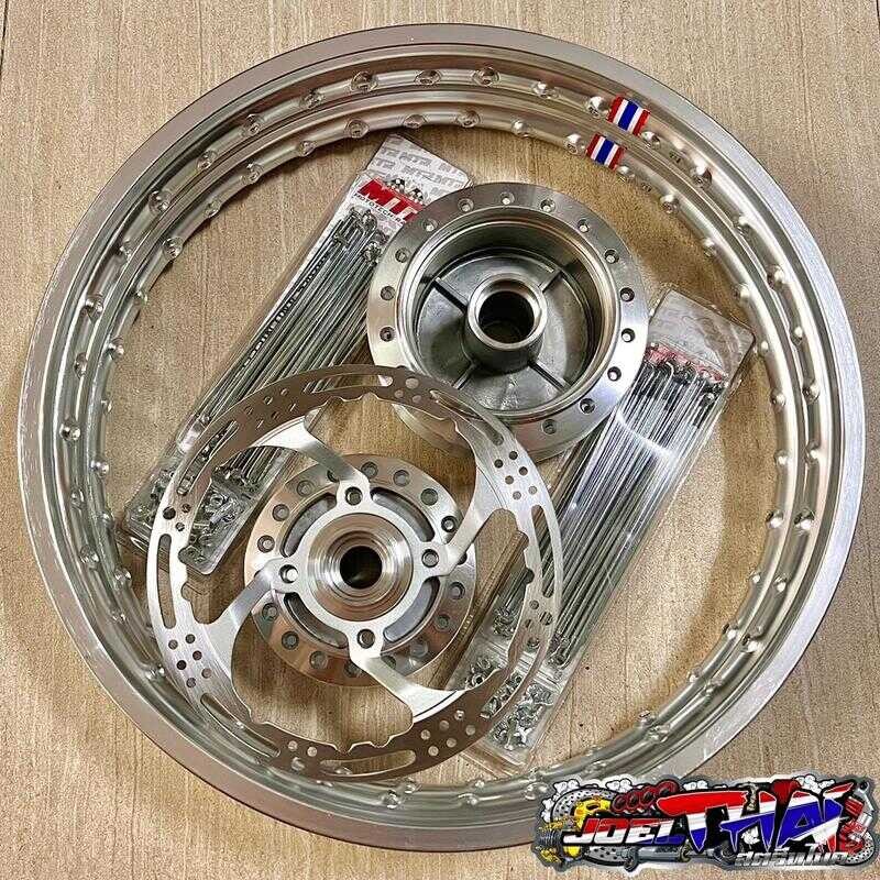 Rim Set Xrm/Wave/Rs125 With Superlighten Disc (Bowltype) | Shopee ...