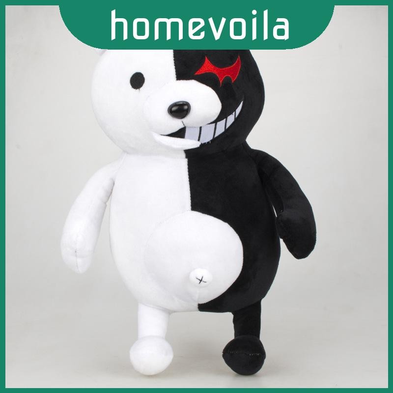Delightful Danganronpa 14" Monokuma Stuffed Bear Soft Black And White ...