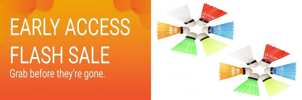 Badminton Kit Multi-purpose Badminton Set 12pcs Colorful Badminton ...