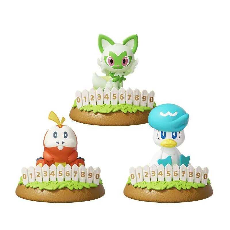 A In Stock Original Genuine Pokémon Sprigatito Fuecoco Quaxly Parking ...