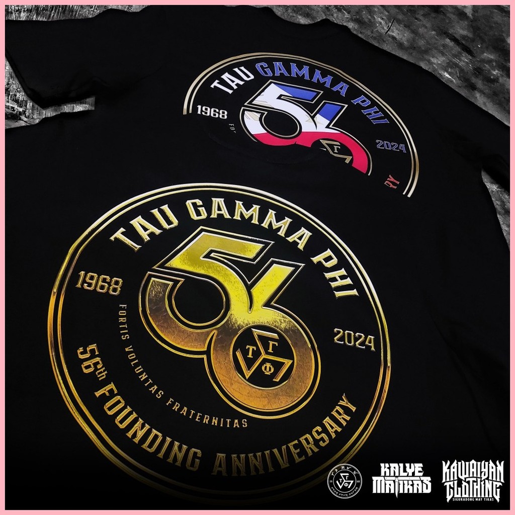 56 YEARS LOGO KAWAIYAN CLOTHING | Shopee Philippines