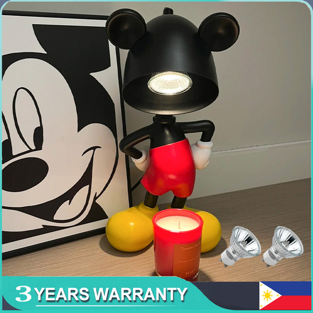 Mickey Table Lamp Dimmable Electric Candle Warmer Mickey Mouse melting ...