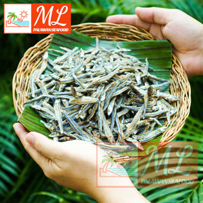 Dilis Black Tuyo Dry Fish Fresh Dried Bisugo From Palawan Seafood 250 ...