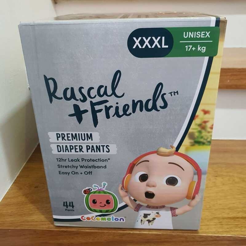 Rascal + Friends Premium Diaper XXXL 17+ 44 / XXL 15- 20 KG 50 Pants ...