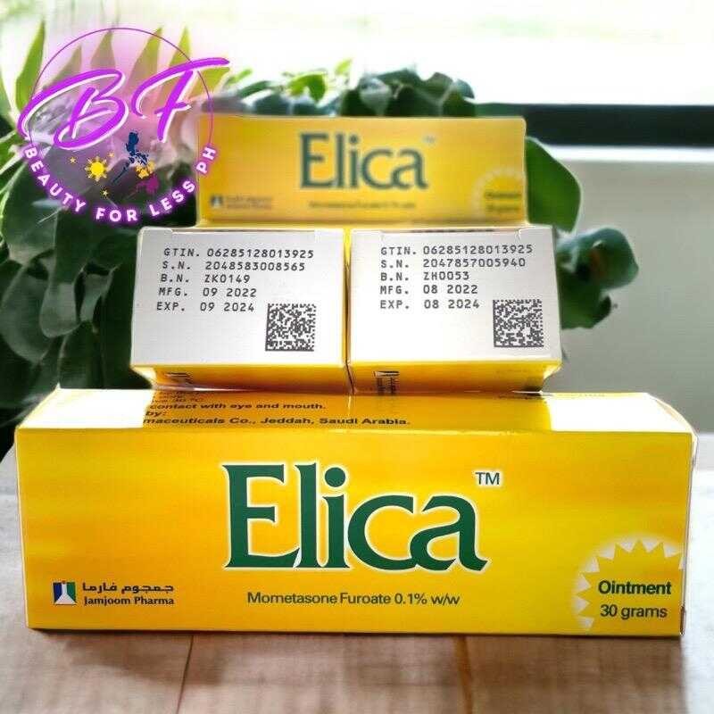 Original Elica Ointment 30G Body Moisturizing Cream 3C3 4Af | Shopee ...