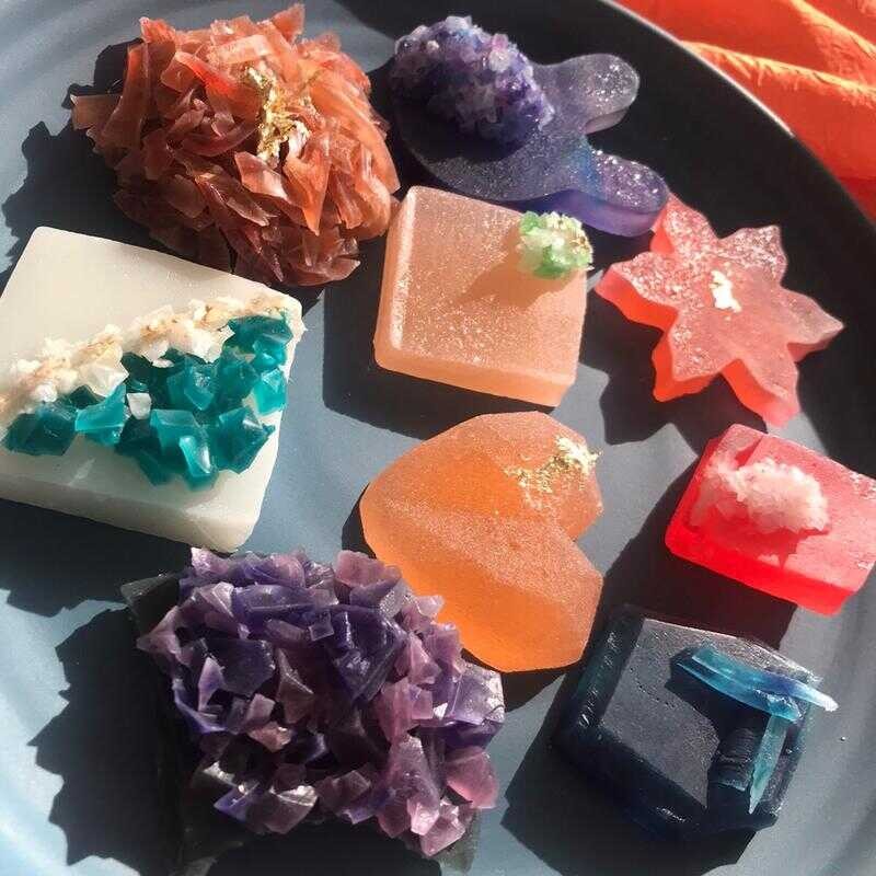 Crystal Candy Premium Gems Box Set (Kohakutou, Candies, Edible Crystals ...