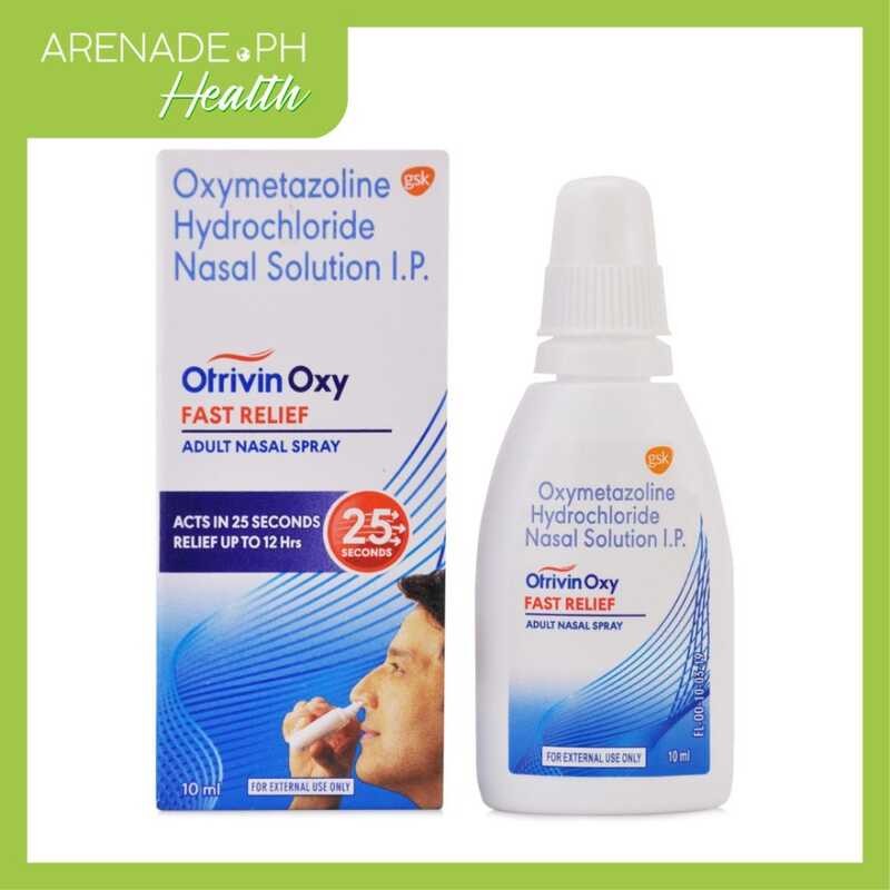 Allergy COD And Anti Inflammatory Otrivin Oxy Fast Adult Nasal Spray ...