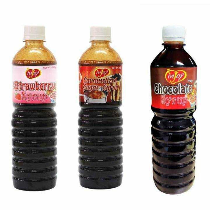Injoy Chocolate Syrup Strawberry Caramelized Syrups For Milktea D90 ...