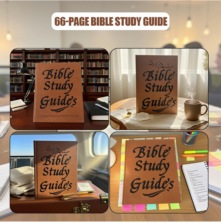 A Summary Guide To The Books Of The Bible Study Planner With 66 Pages ...
